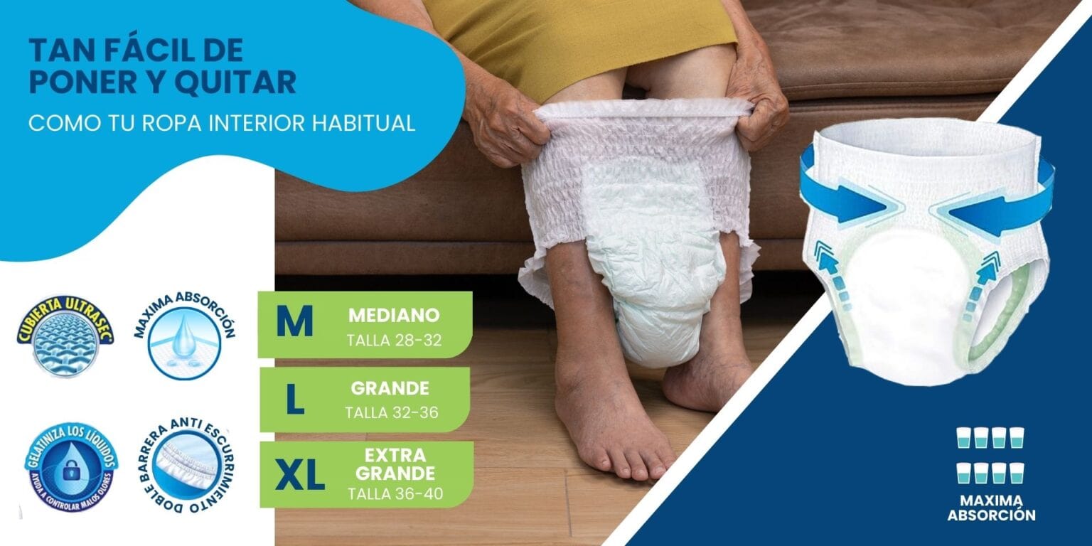 Pañales Desechables Tipo Calzón Para Adulto – 10kg – Disponible en ...